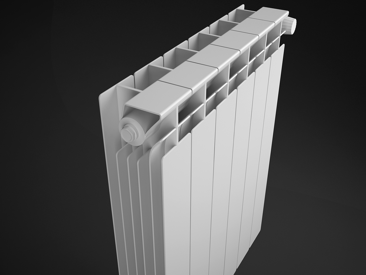 3d model heating radiator