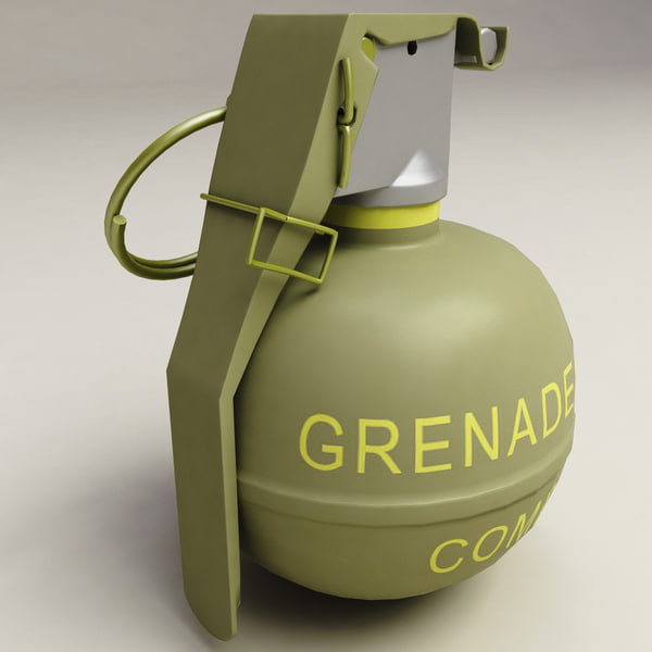 m67 grenade 3d 3ds