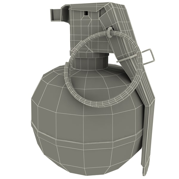 m67 grenade 3d 3ds
