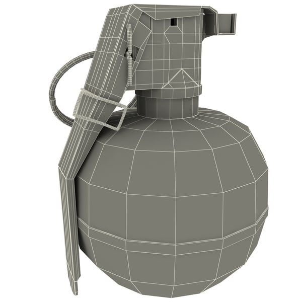 m67 grenade 3d 3ds
