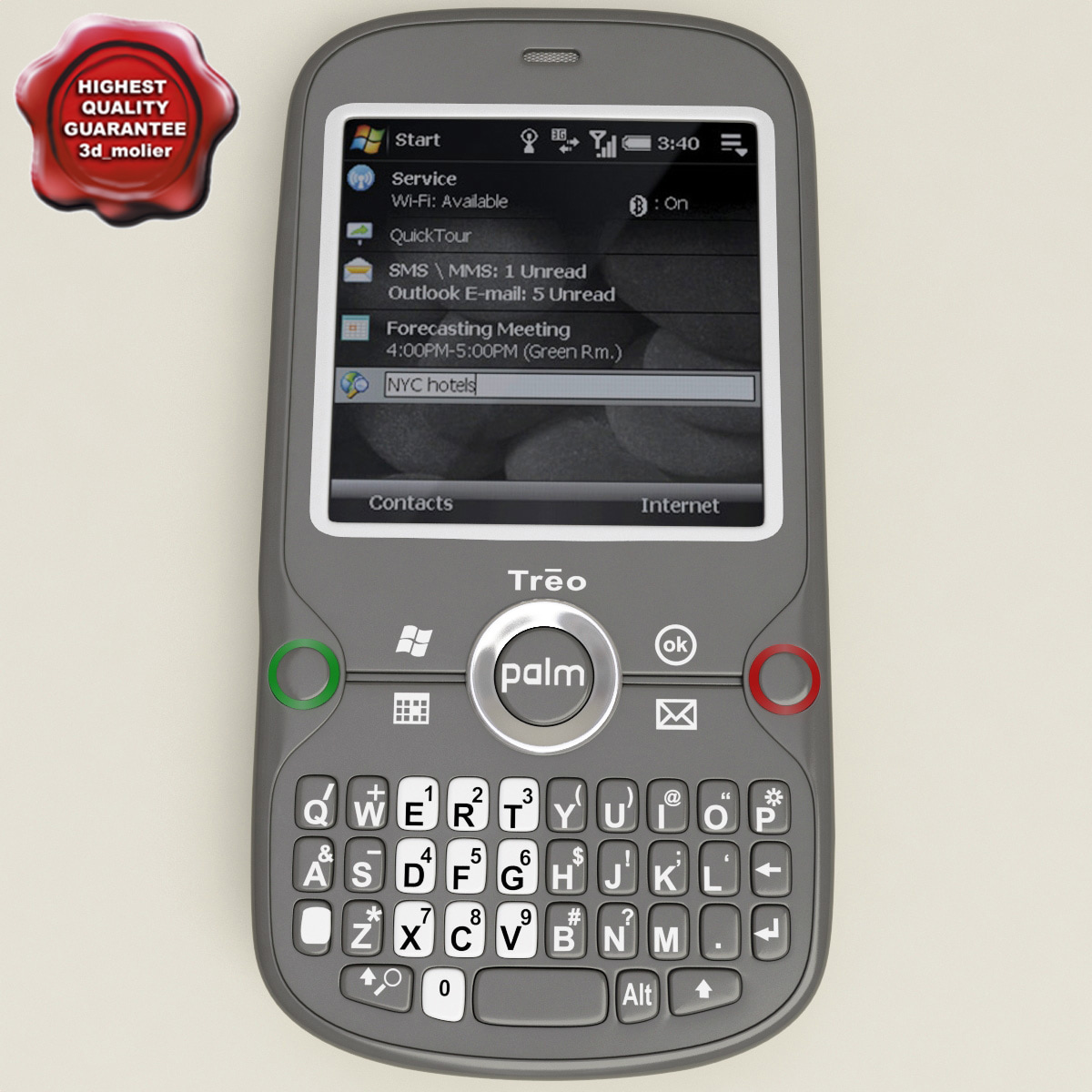 3d palm treo pro