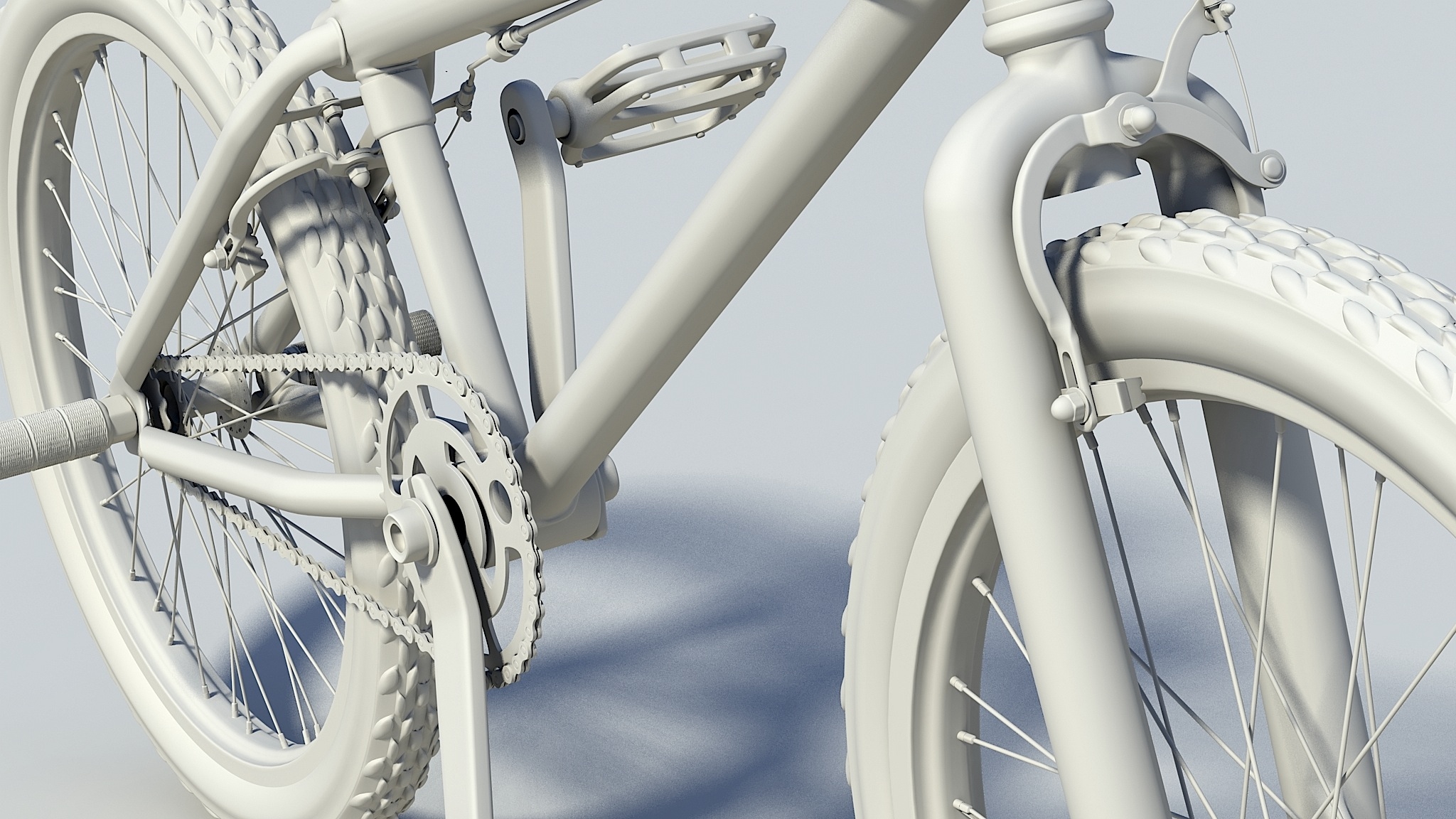 bike bicycle bmx 3d model