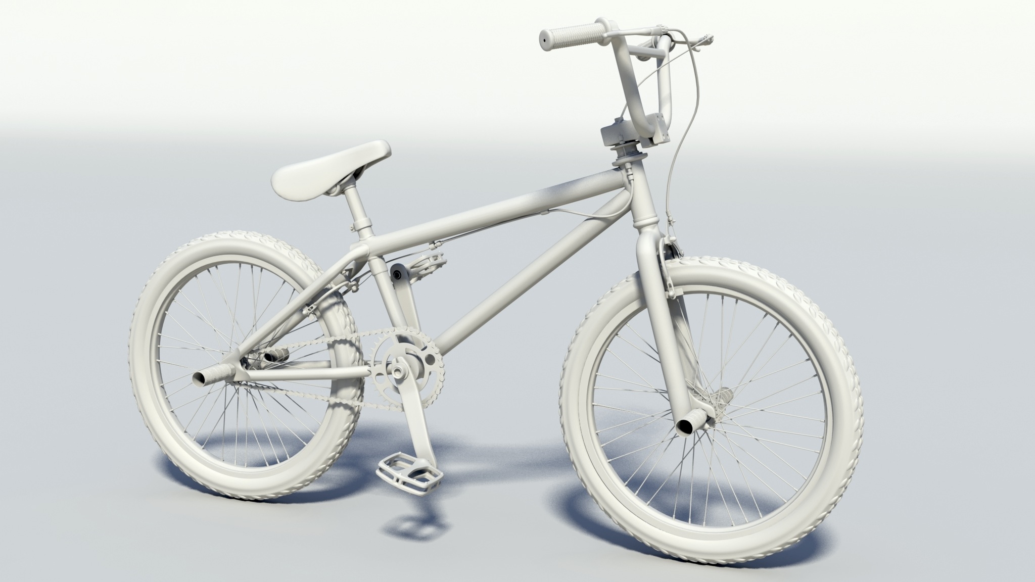 bike bicycle bmx 3d model