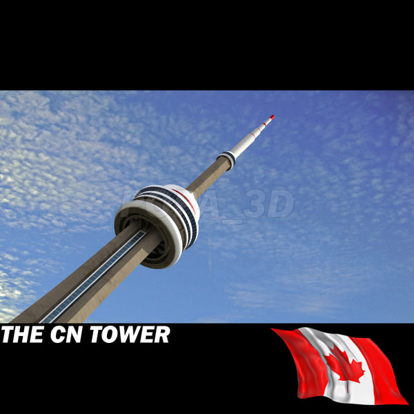 CN Tower 3D Models for Download | TurboSquid