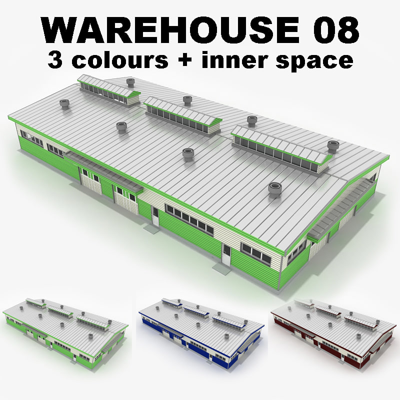 warehouse 08 3d model