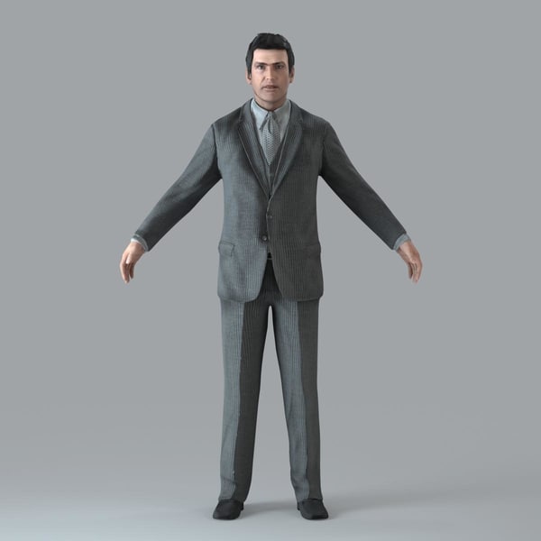 character human 3d model