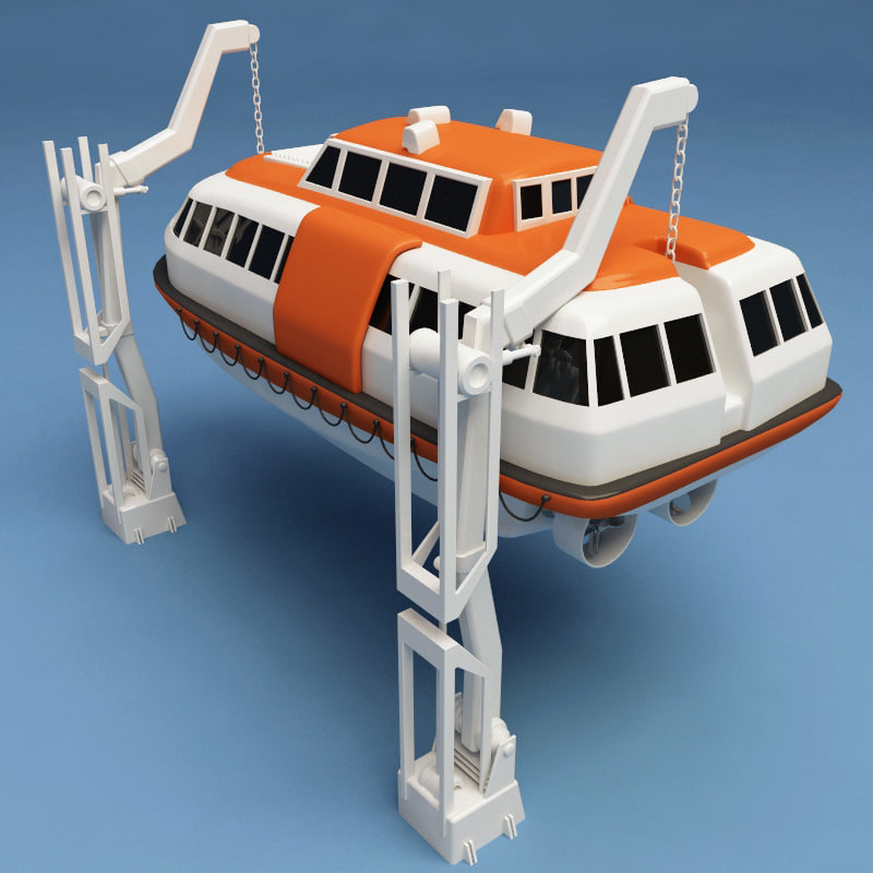 3d lifeboat v3 model