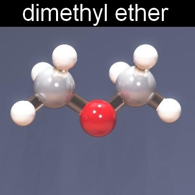 3ds max molecule dimethyl ether