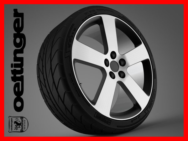 oettinger tyre wheel 3d max