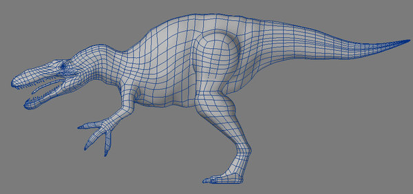 suchomimus dinosaur 3d model