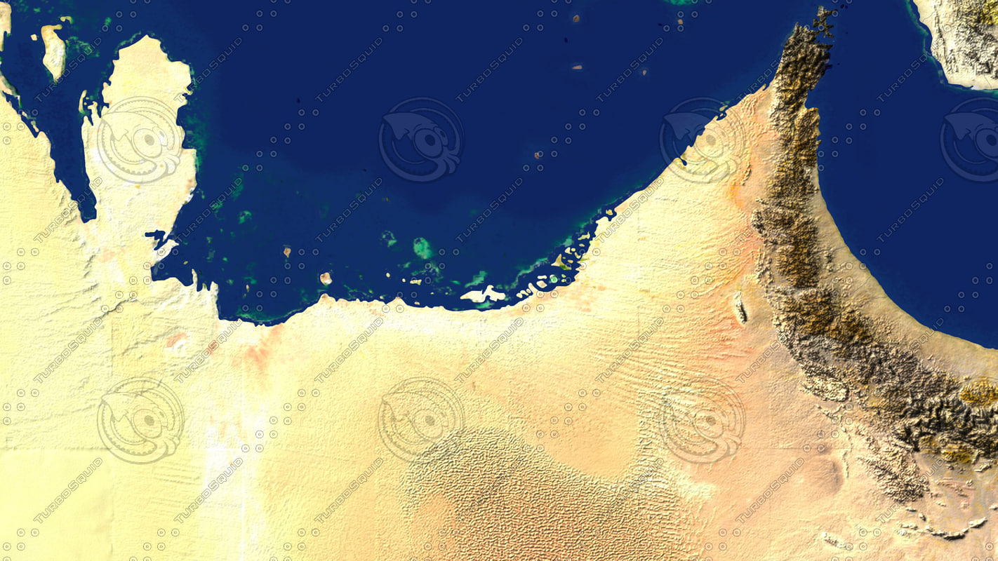 3d united arab emirates model