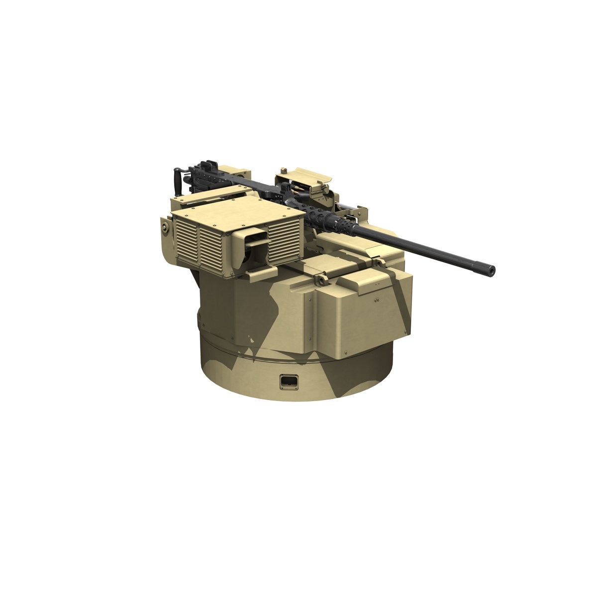 remote weapon station rws 3d c4d