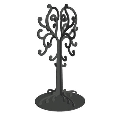 tree hanger cnc 3d model