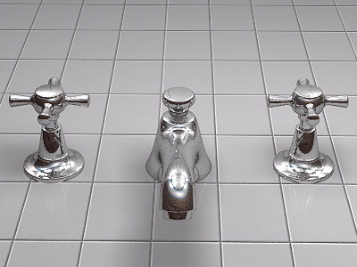 realistic beacon 3d model