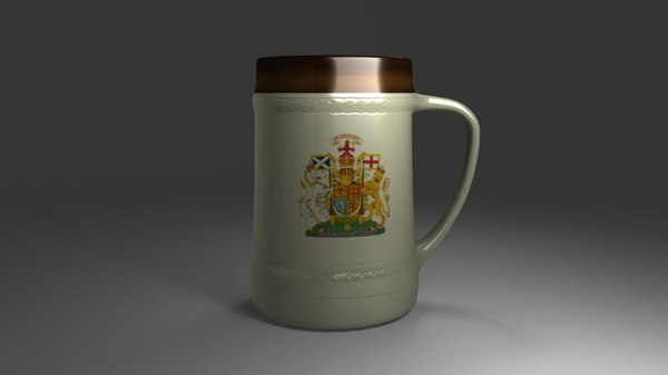 3d beer mug model
