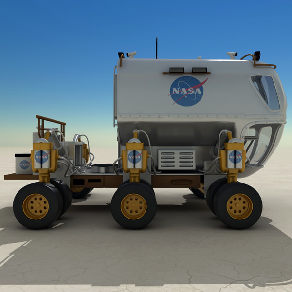 new nasa lunar rover c4d