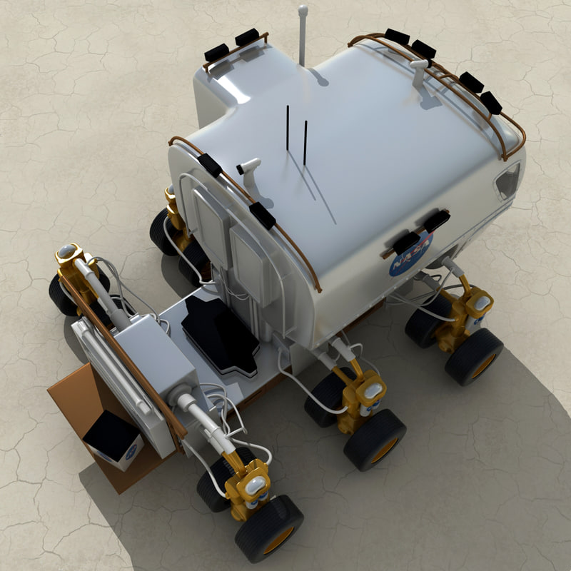 new nasa lunar rover c4d