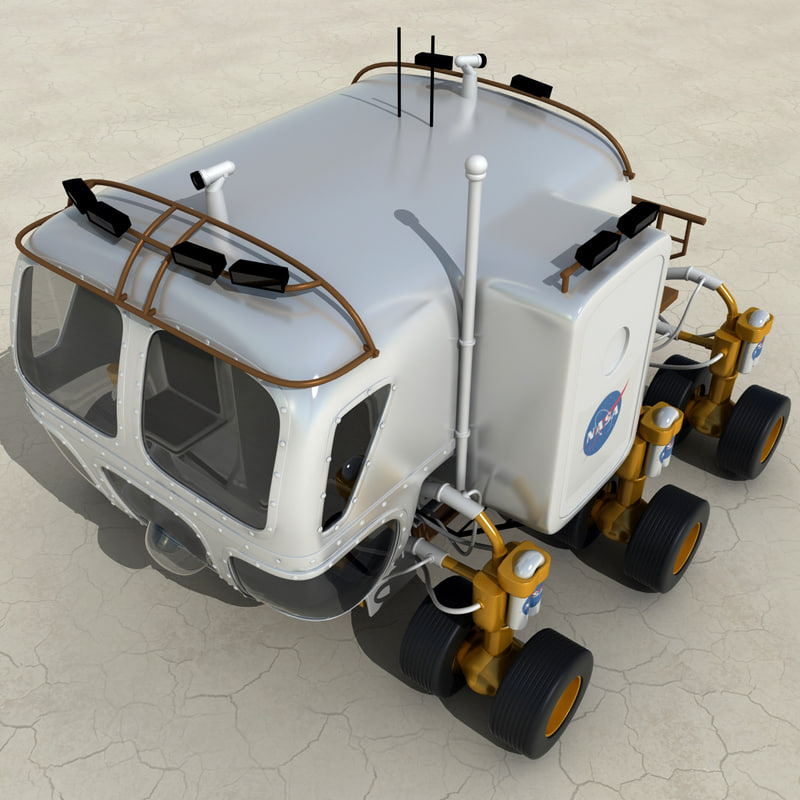 new nasa lunar rover c4d