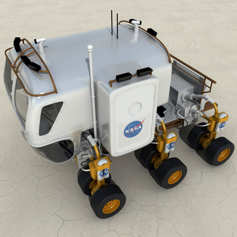 new nasa lunar rover c4d