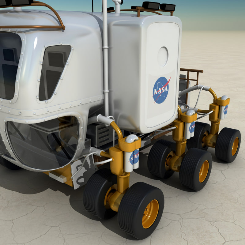 new nasa lunar rover c4d