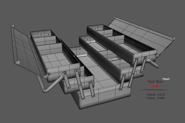 tool box 3d model