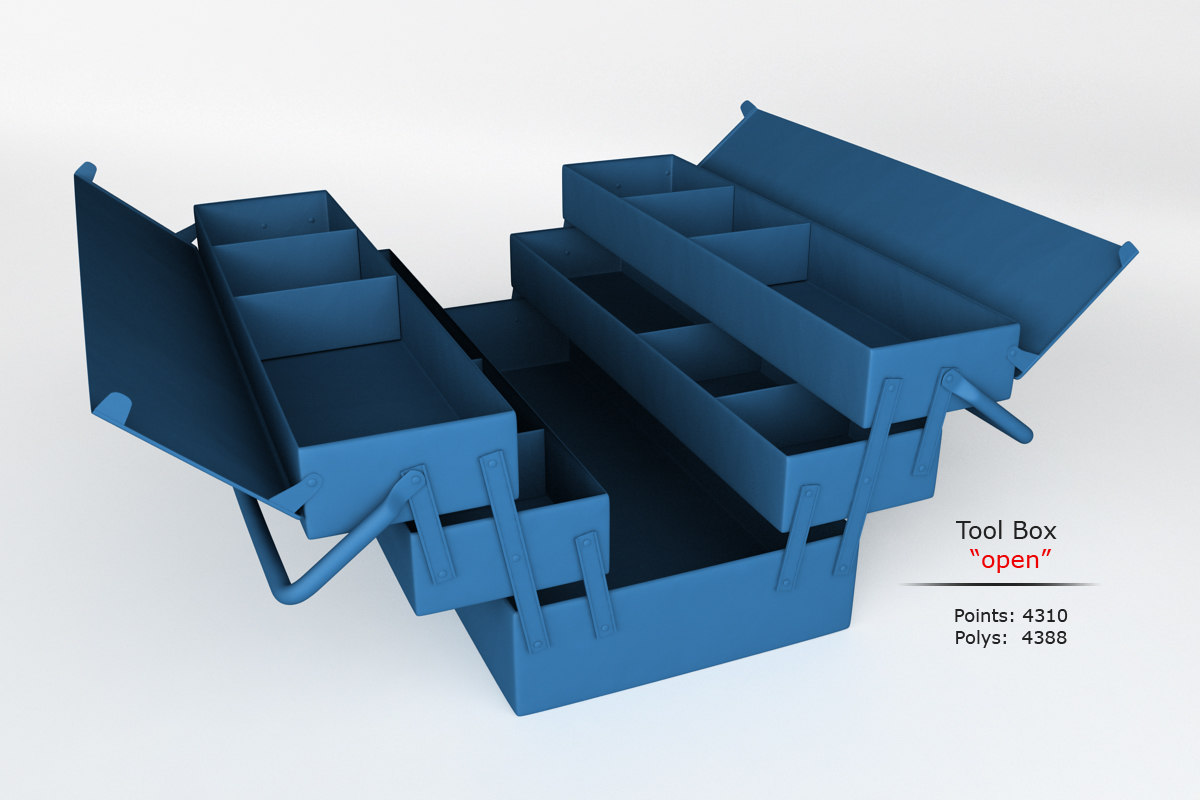 tool box 3d model