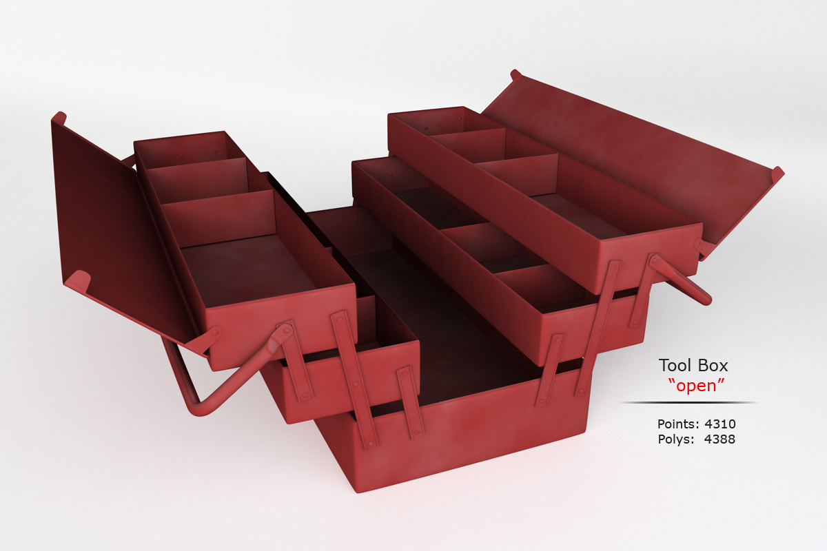tool box 3d model