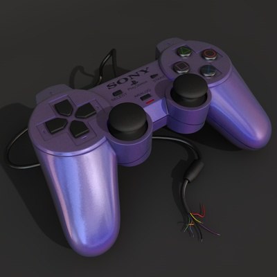 modelo 3d PS2 Pad - TurboSquid 523137