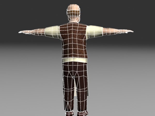 male character 3d 3ds