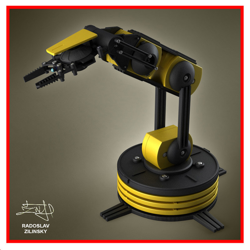 robotic arm 3d model