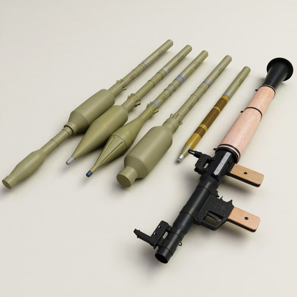 rpg 7 v2 3d model