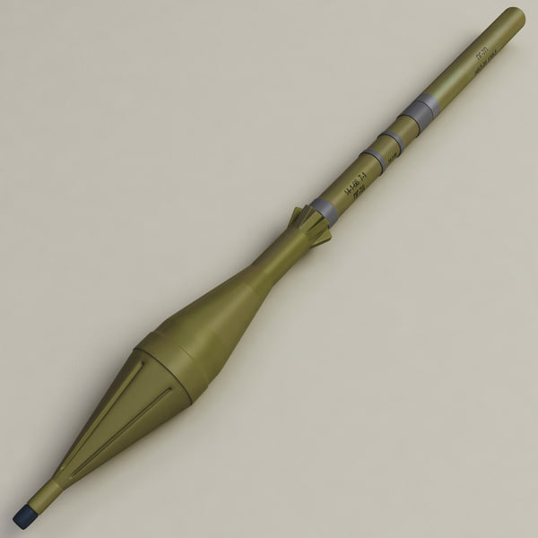 rpg 7 v2 3d model