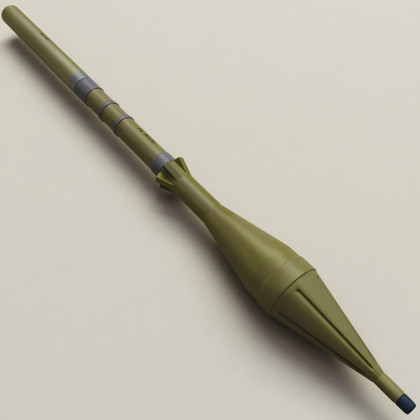 rpg 7 v2 3d model