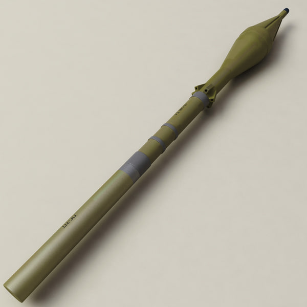 rpg 7 v2 3d model