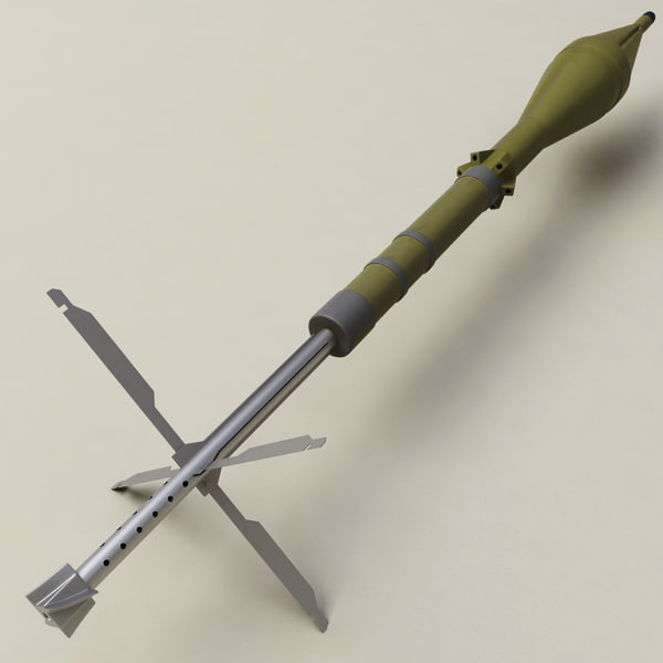 rpg 7 v2 3d model