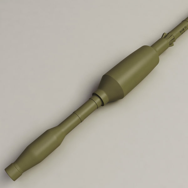 rpg 7 v2 3d model