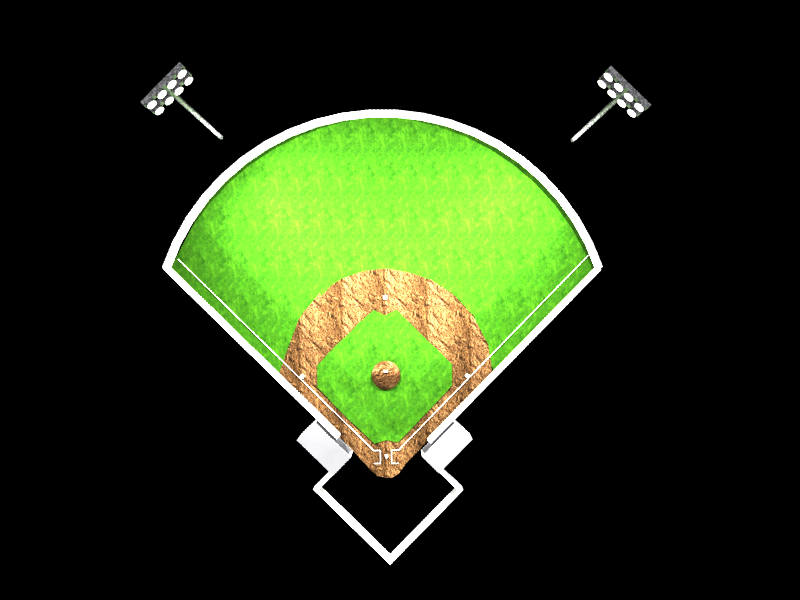free max model baseball field