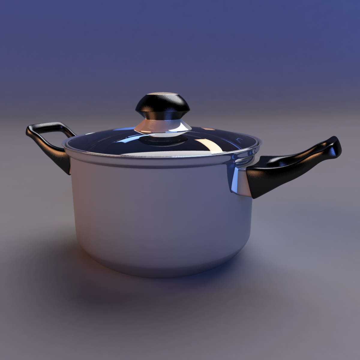 set cookware 3d model