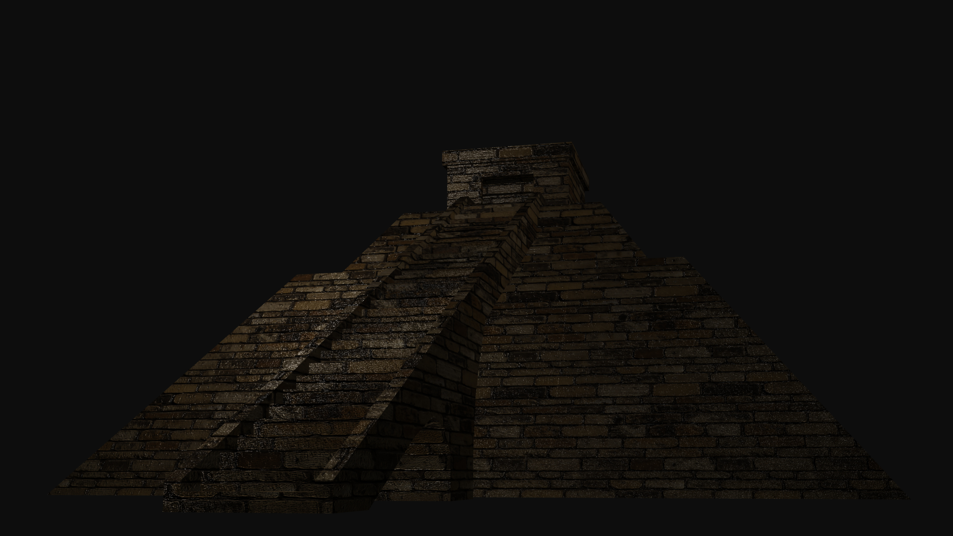 free ziggurat 3d model