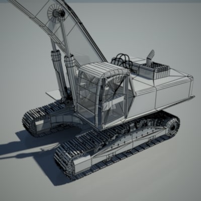 free digger 3d model