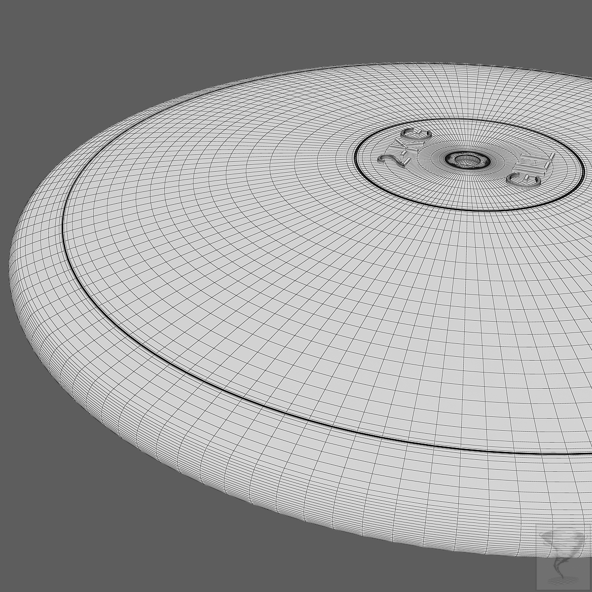 3d model discus throw