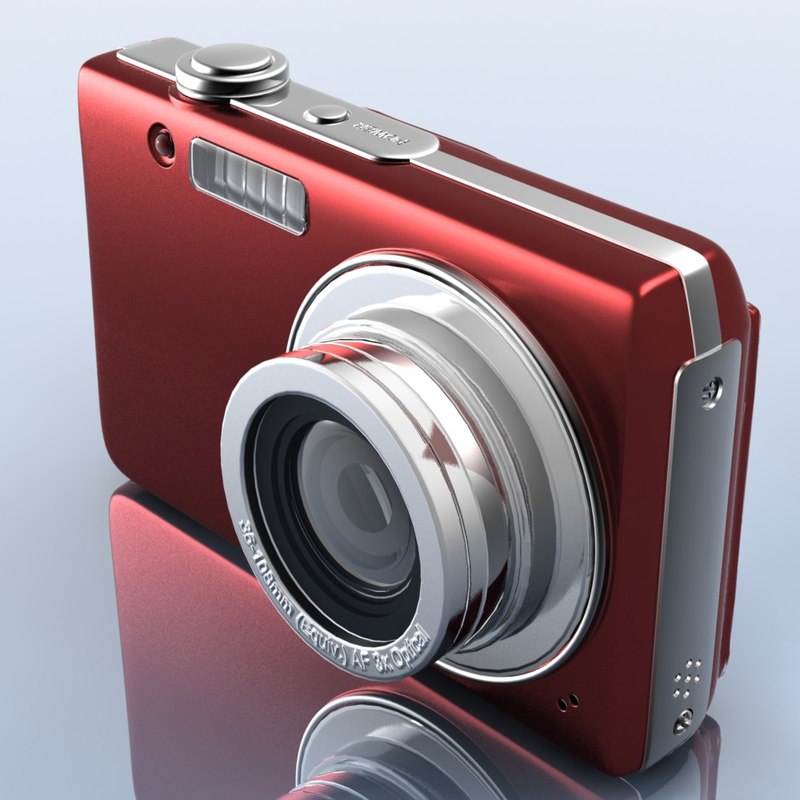 photocamera generic 3d model