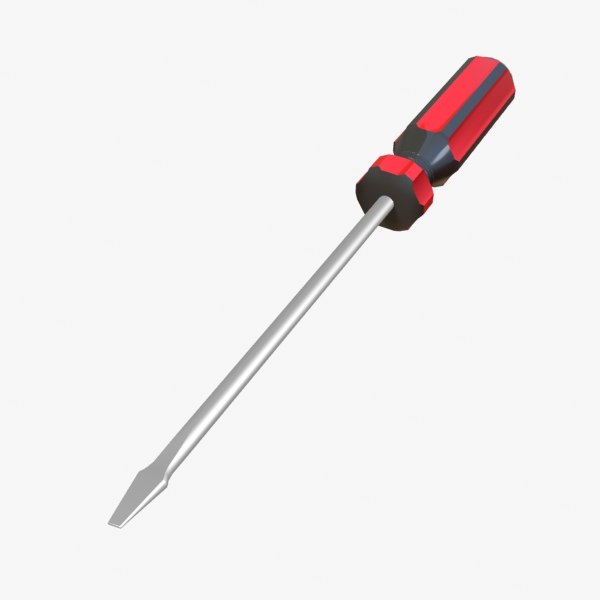 screwdriver 3d model