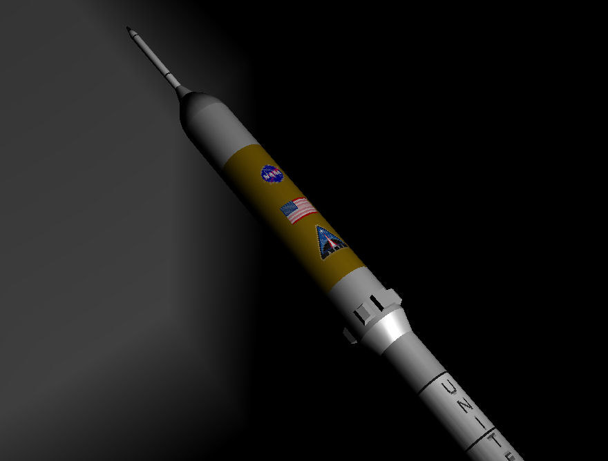 free ares rocket 3d model