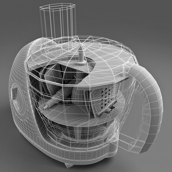 home electronics v6 3d model