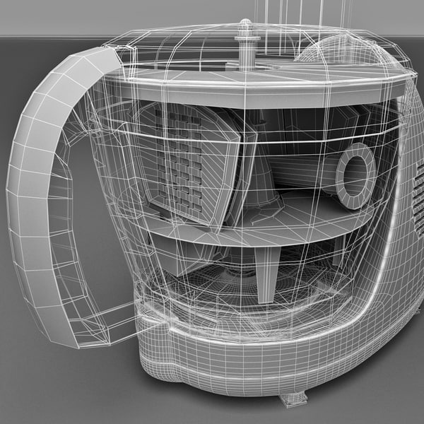 home electronics v6 3d model