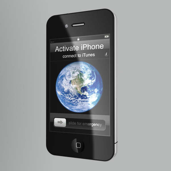 3dsmax apple iphone 4g