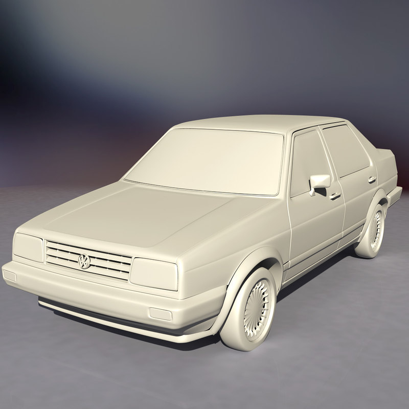 jetta ii 3d model
