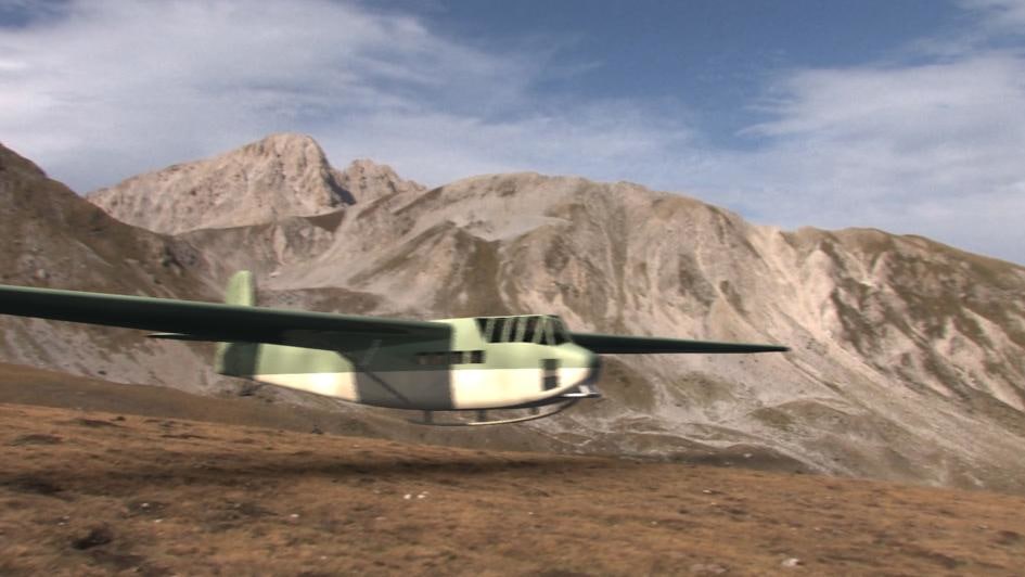 dfs 230 german glider 3d model