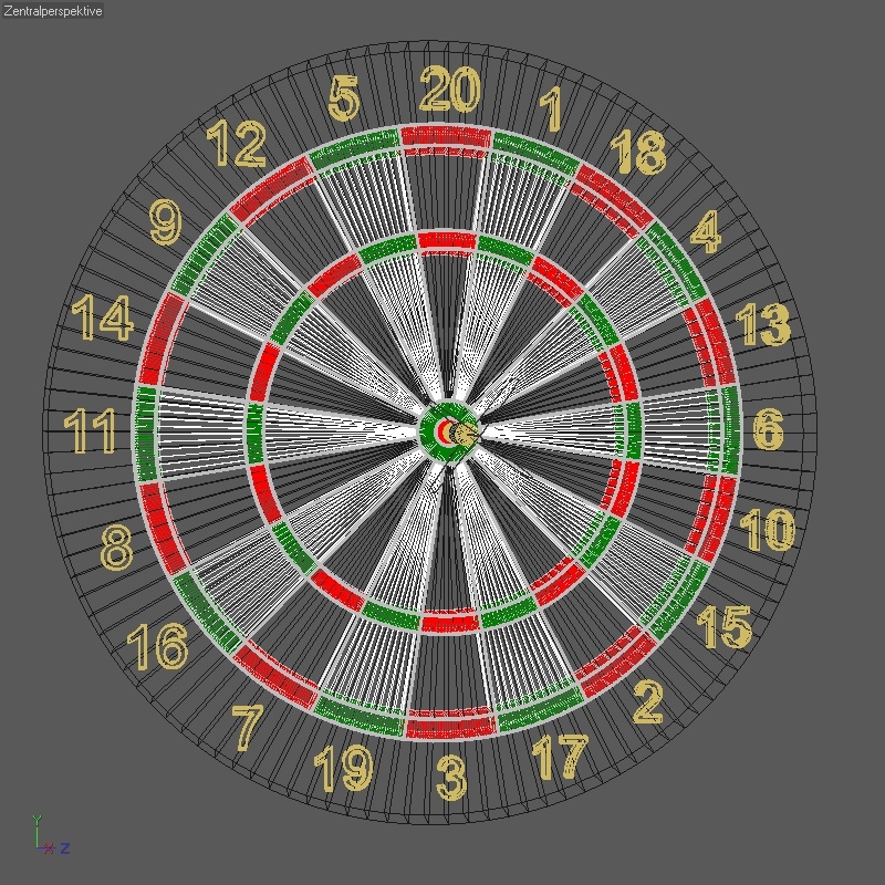 darts 3d model